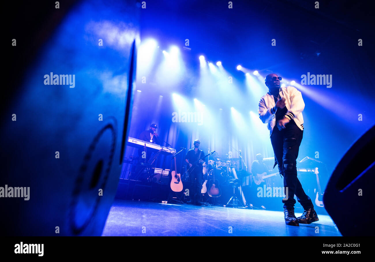 Copenhagen, Denmark. 1st, October 2019. The American singer and ...