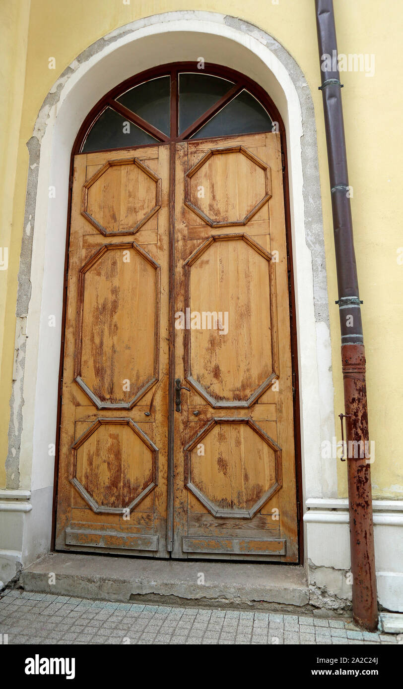 Back door of the theather building Stock Photo - Alamy