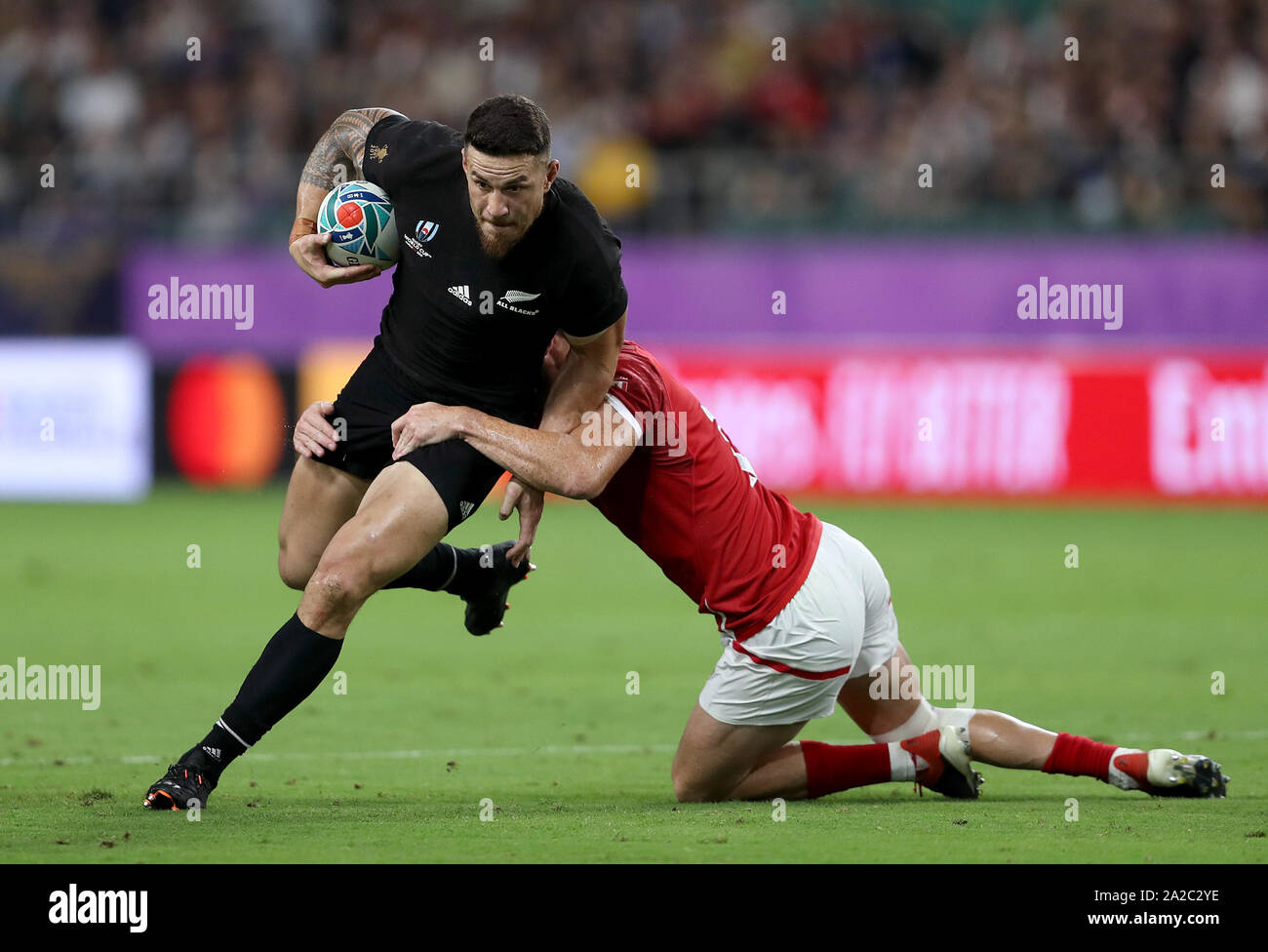 New Zealand's Sonny Bill Williams in action during the 2019 Rugby World ...