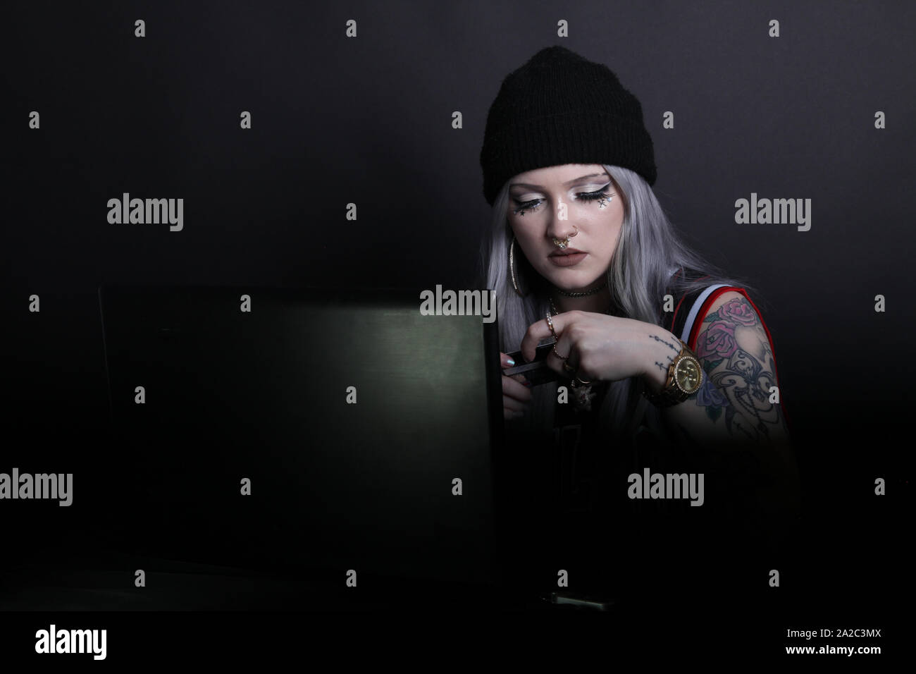 Cyber goth hi-res stock photography and images - Alamy