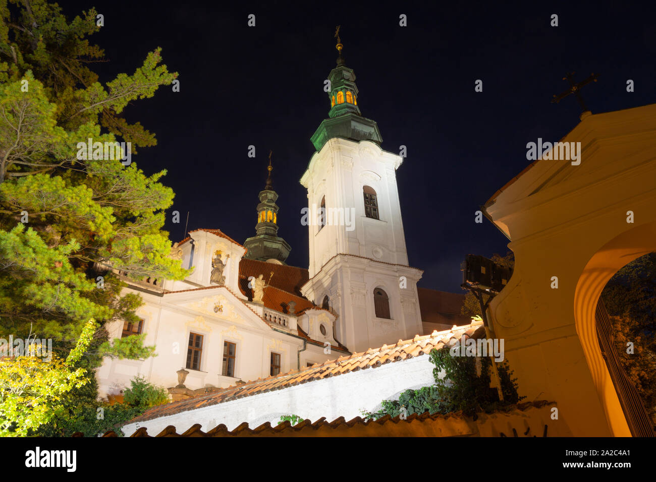 Prague monastery architecture hi-res stock photography and images - Alamy
