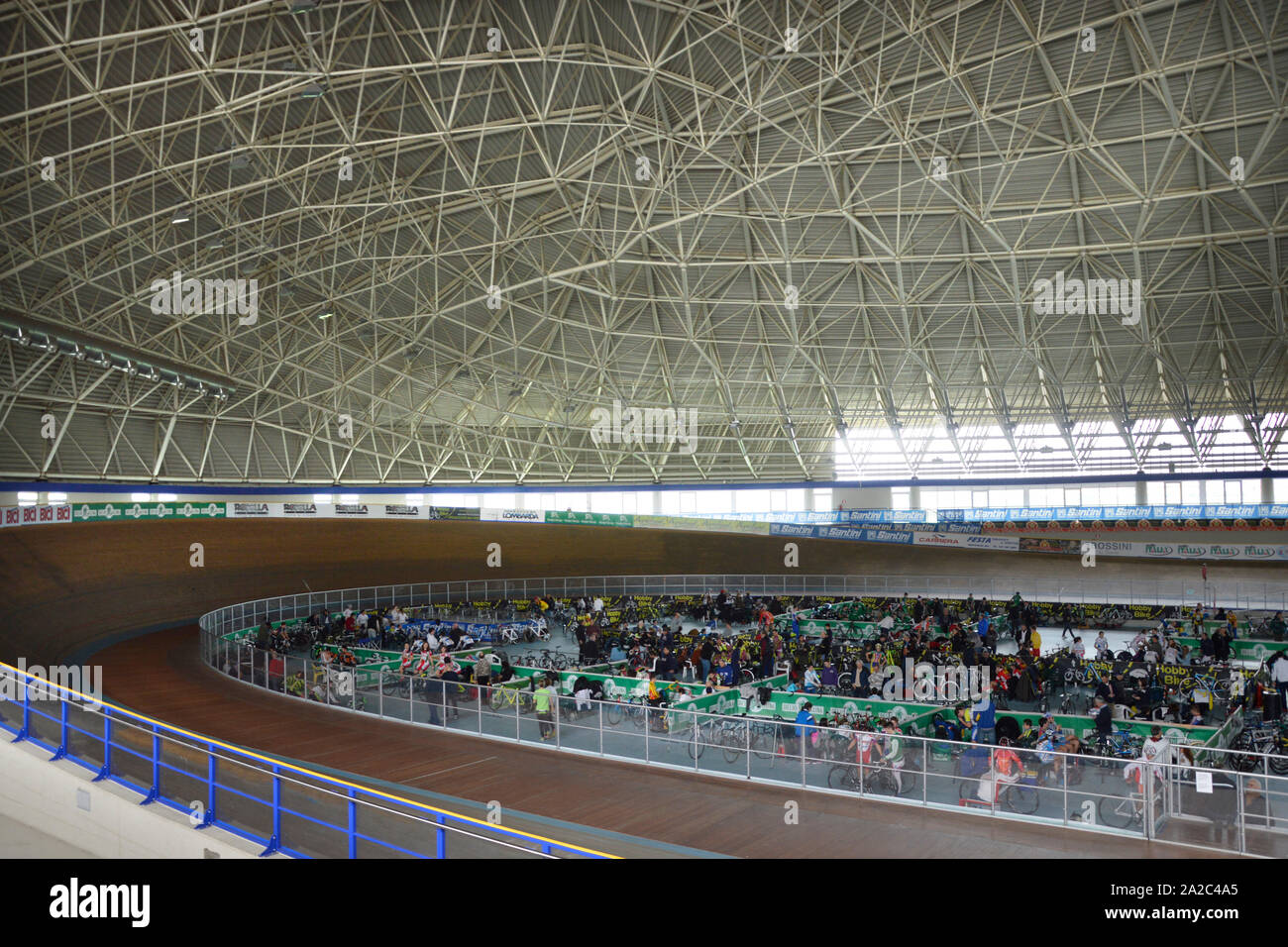 Italy, Montichiari Velodrome Stock Photo - Alamy