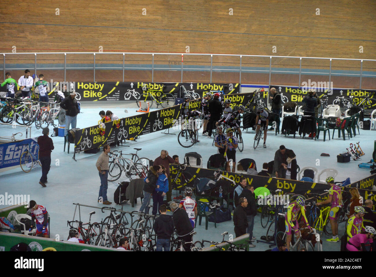 Italy, Montichiari Velodrome Stock Photo - Alamy
