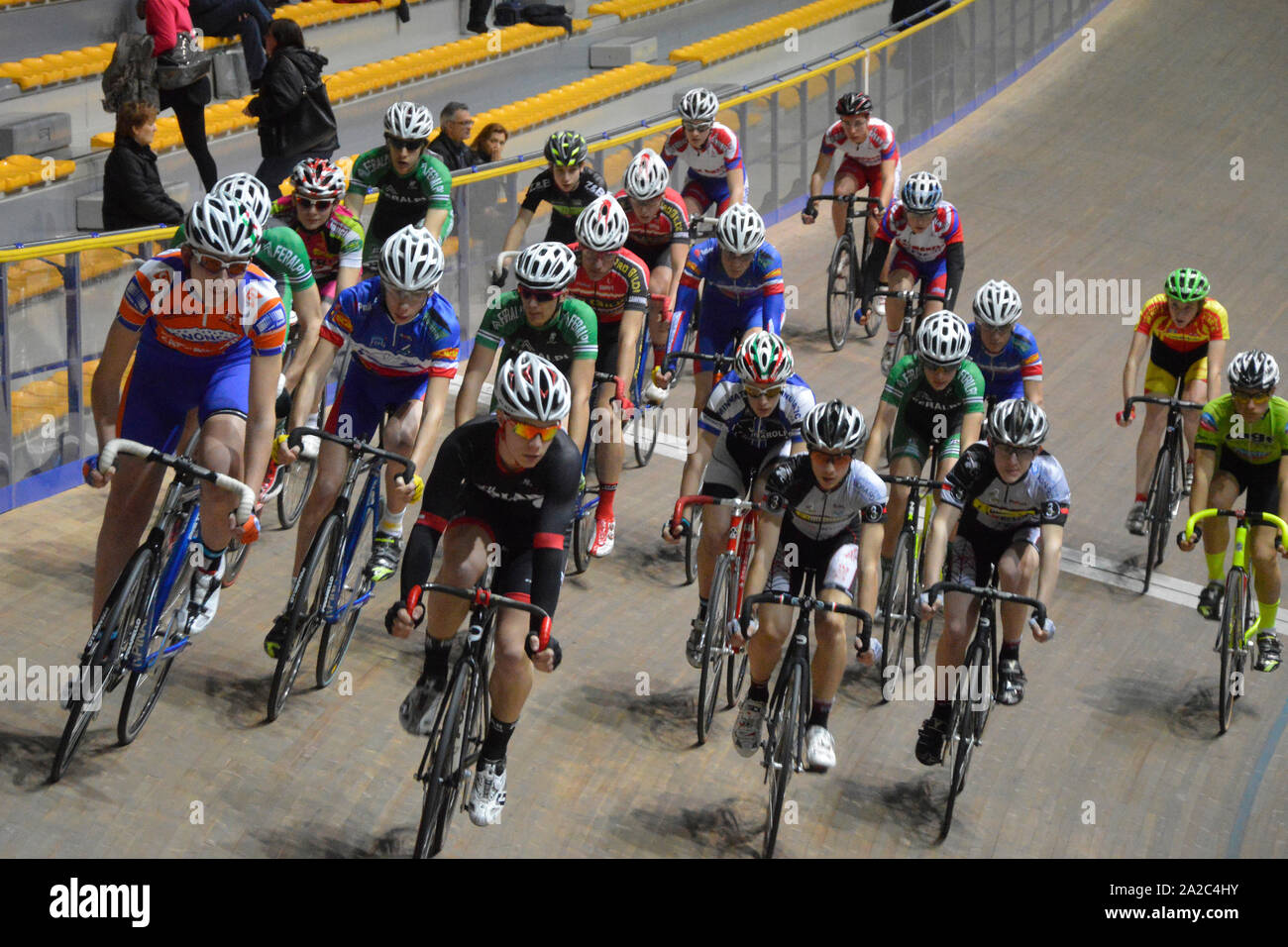 Italy, Montichiari Velodrome Stock Photo - Alamy
