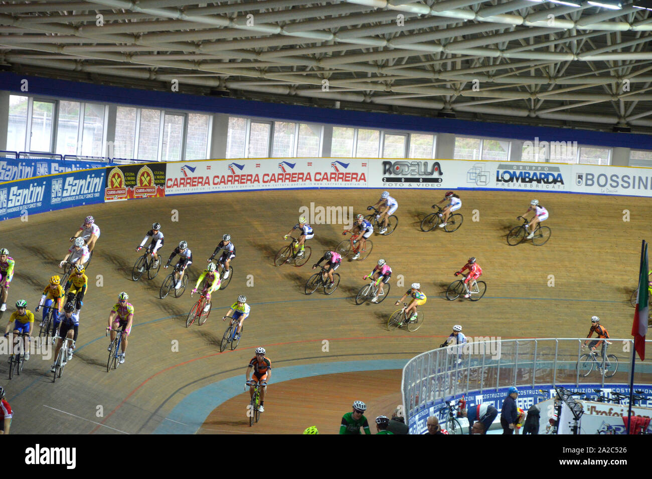 Italy, Montichiari Velodrome Stock Photo - Alamy