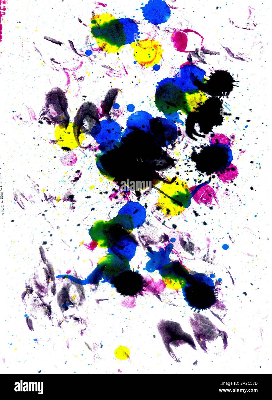 Dripping paint streak hi-res stock photography and images - Alamy