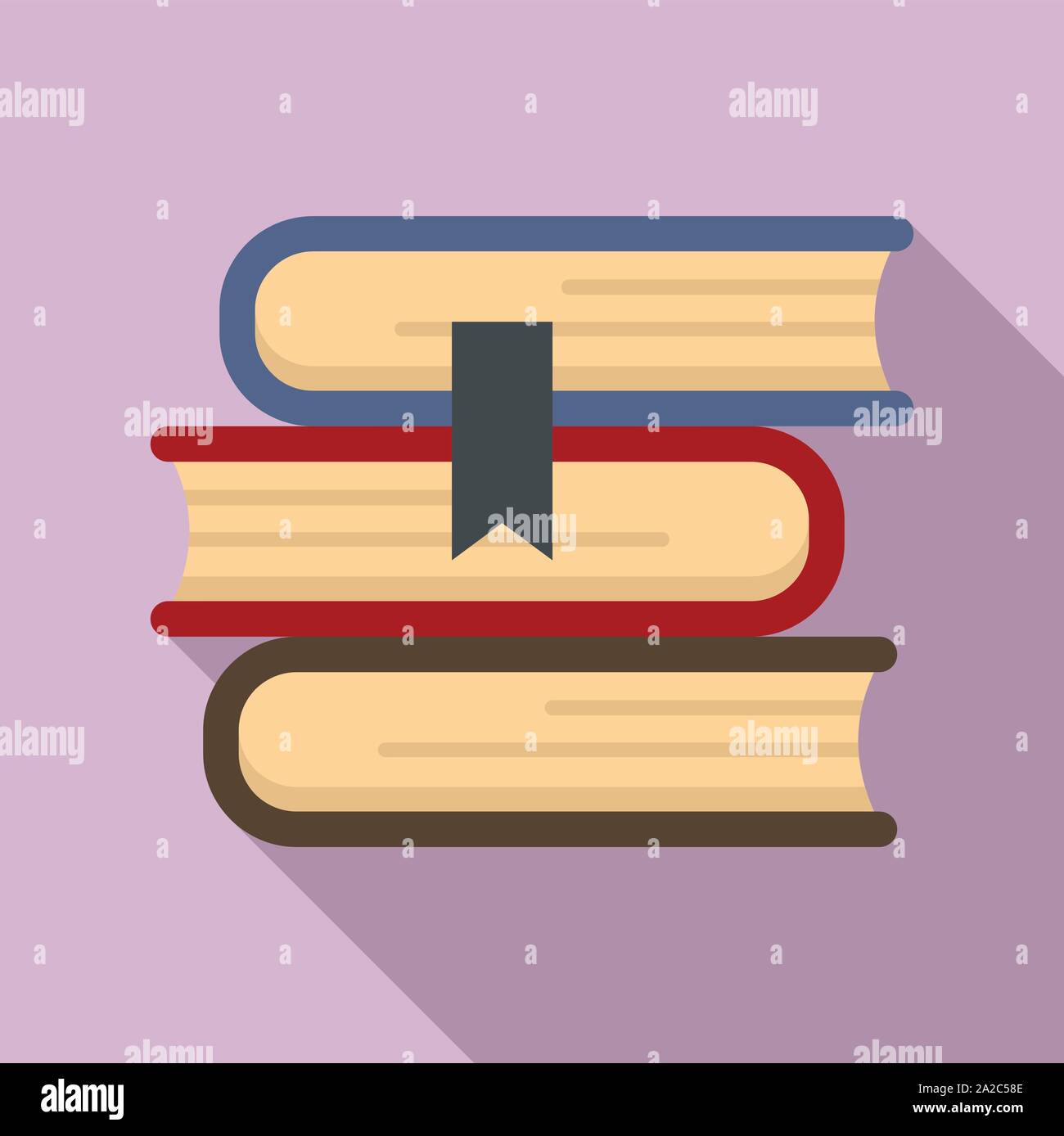 Books side view Stock Vector Images - Alamy