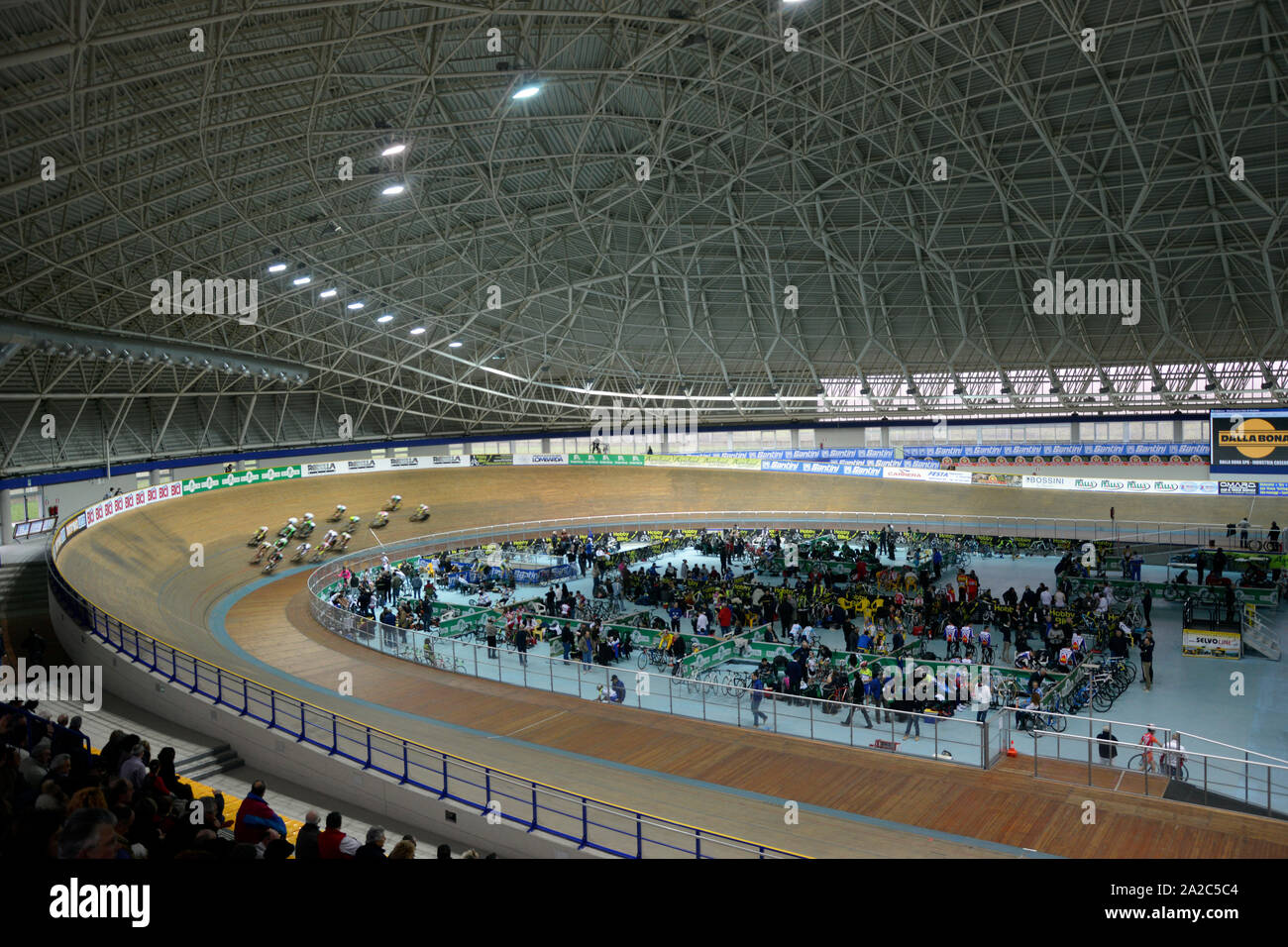 Italy, Montichiari Velodrome Stock Photo - Alamy