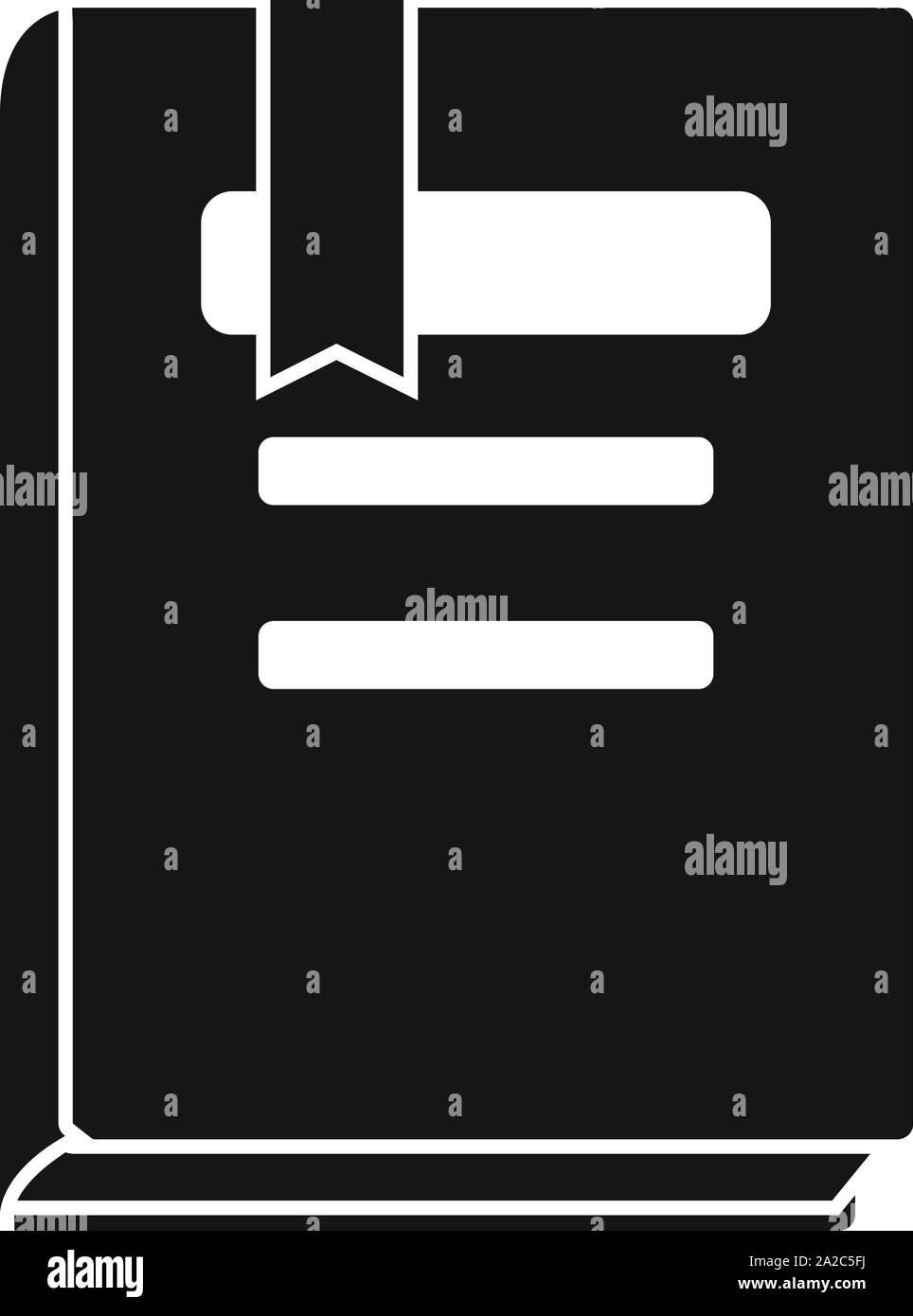 Learning book icon. Simple illustration of learning book vector icon ...