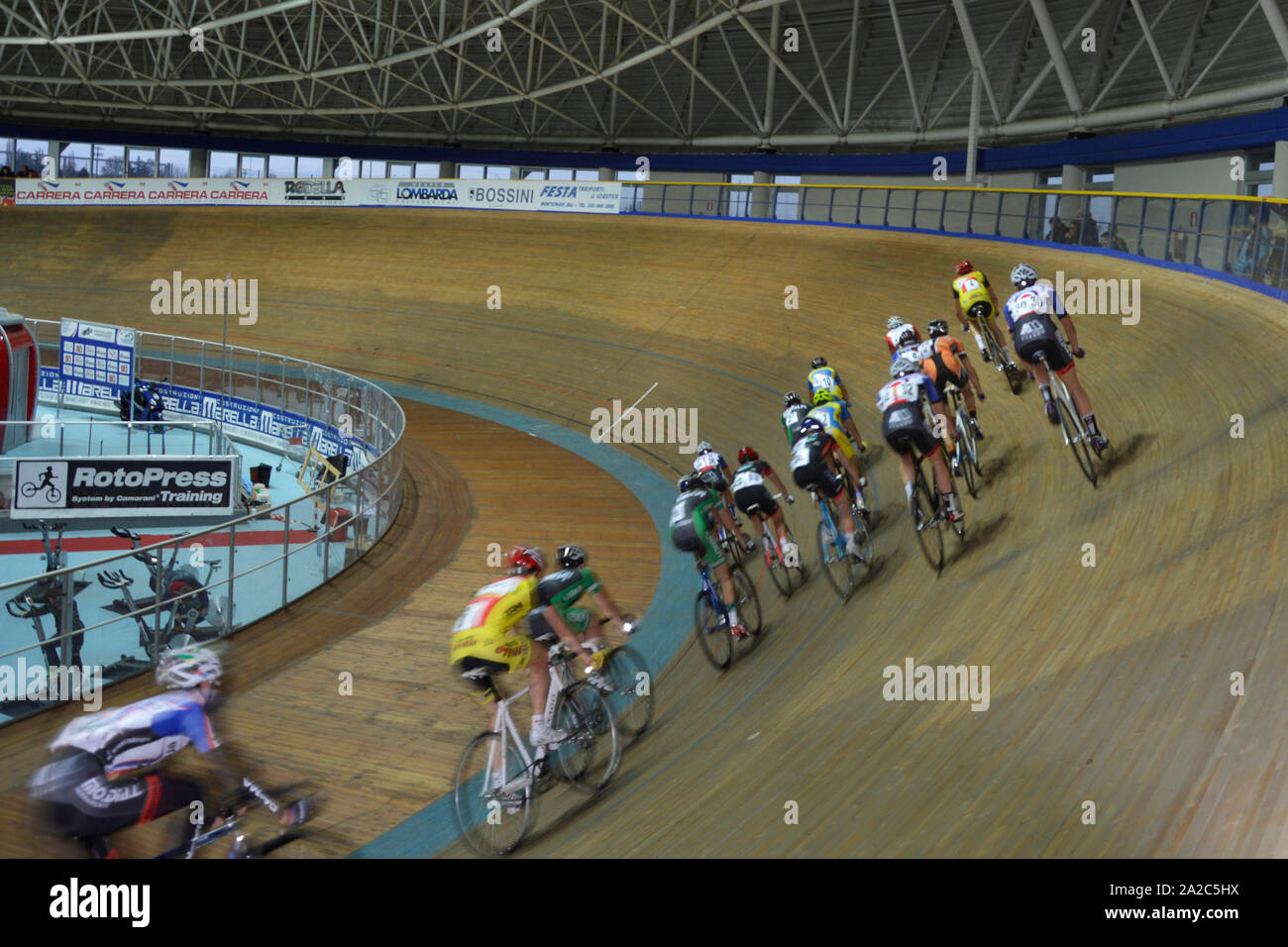 Italy, Montichiari Velodrome Stock Photo - Alamy