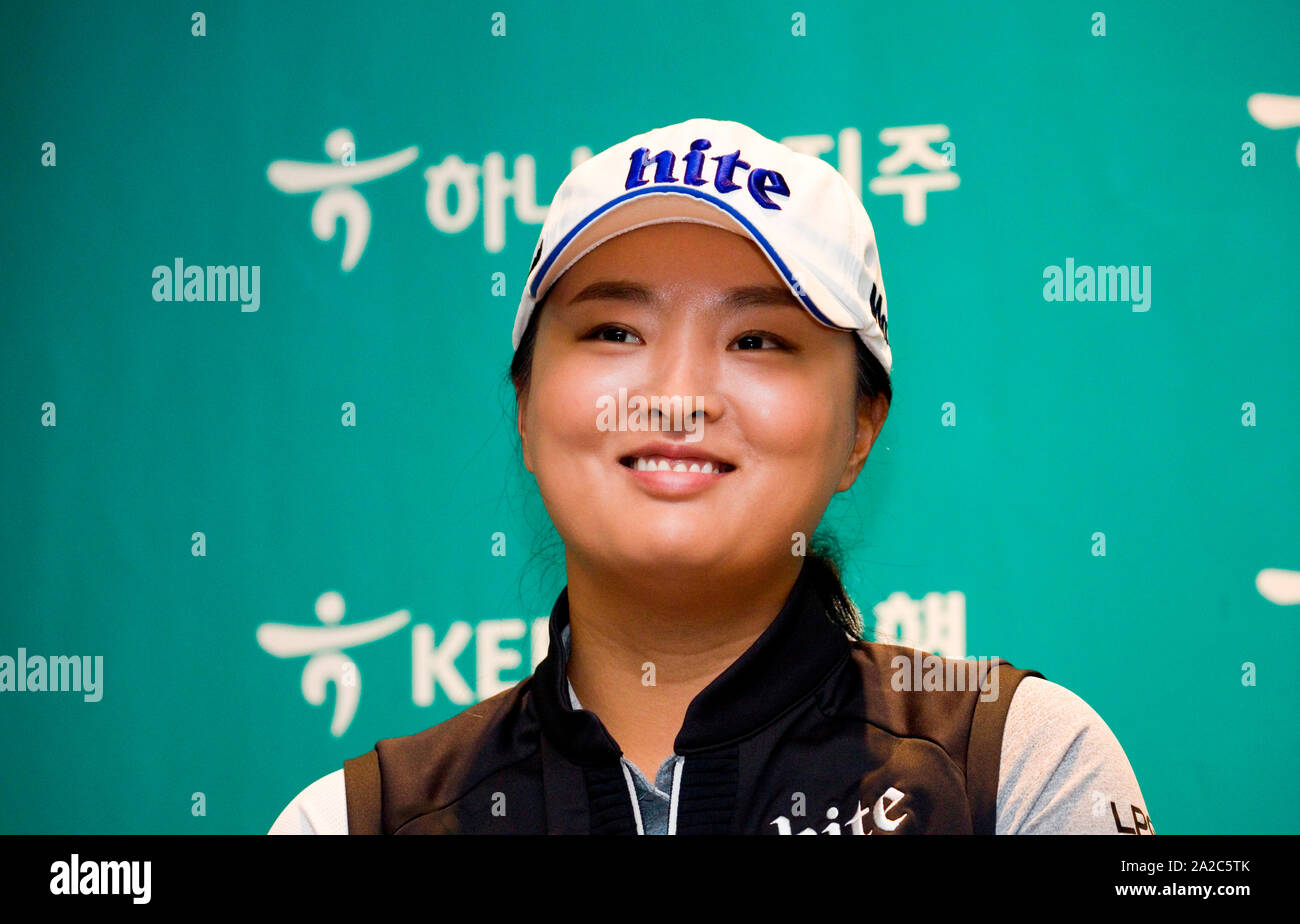 Ko Jin-Young, September 30, 2019 : South Korean golfer Ko Jin-Young ...