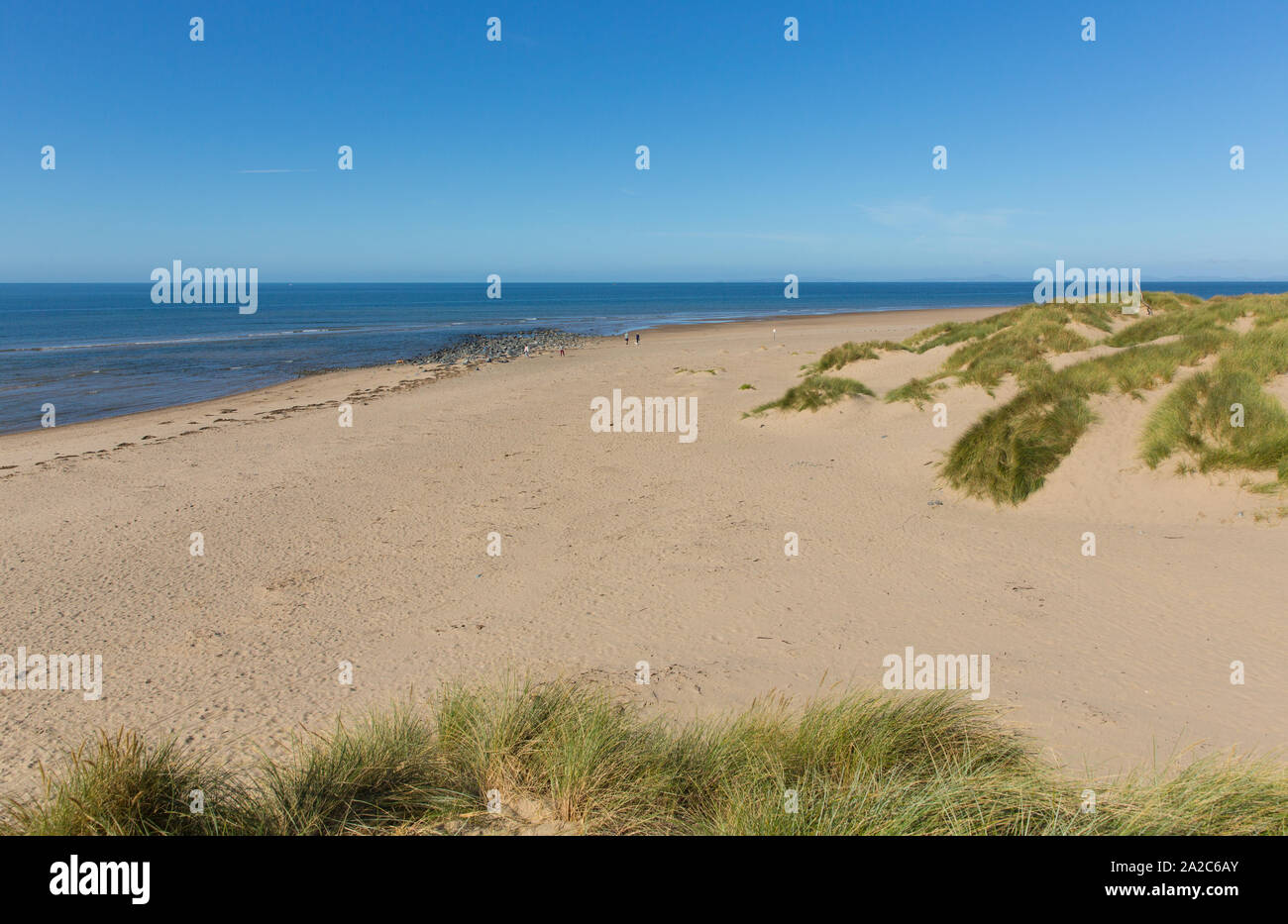 Barmouth beach Gwynedd north west Wales UK Snowdonia Stock Photo - Alamy