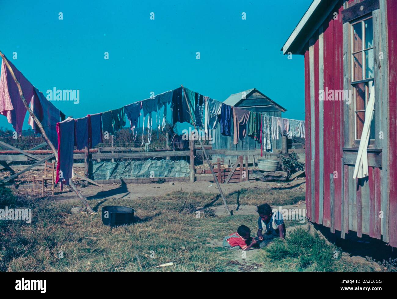 Color scene during the Great Depression in the United States, 1940 ...