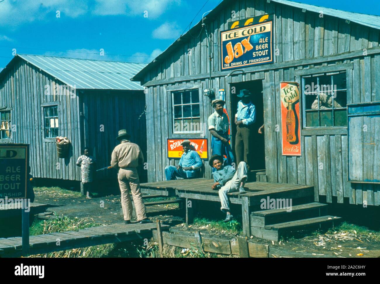 Color scene during the Great Depression in the United States, 1940 ...