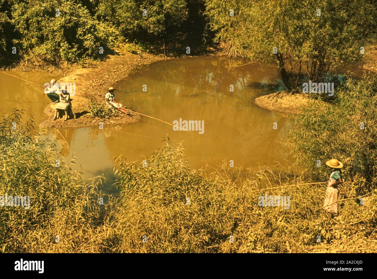 Color scene during the Great Depression in the United States, 1940 ...