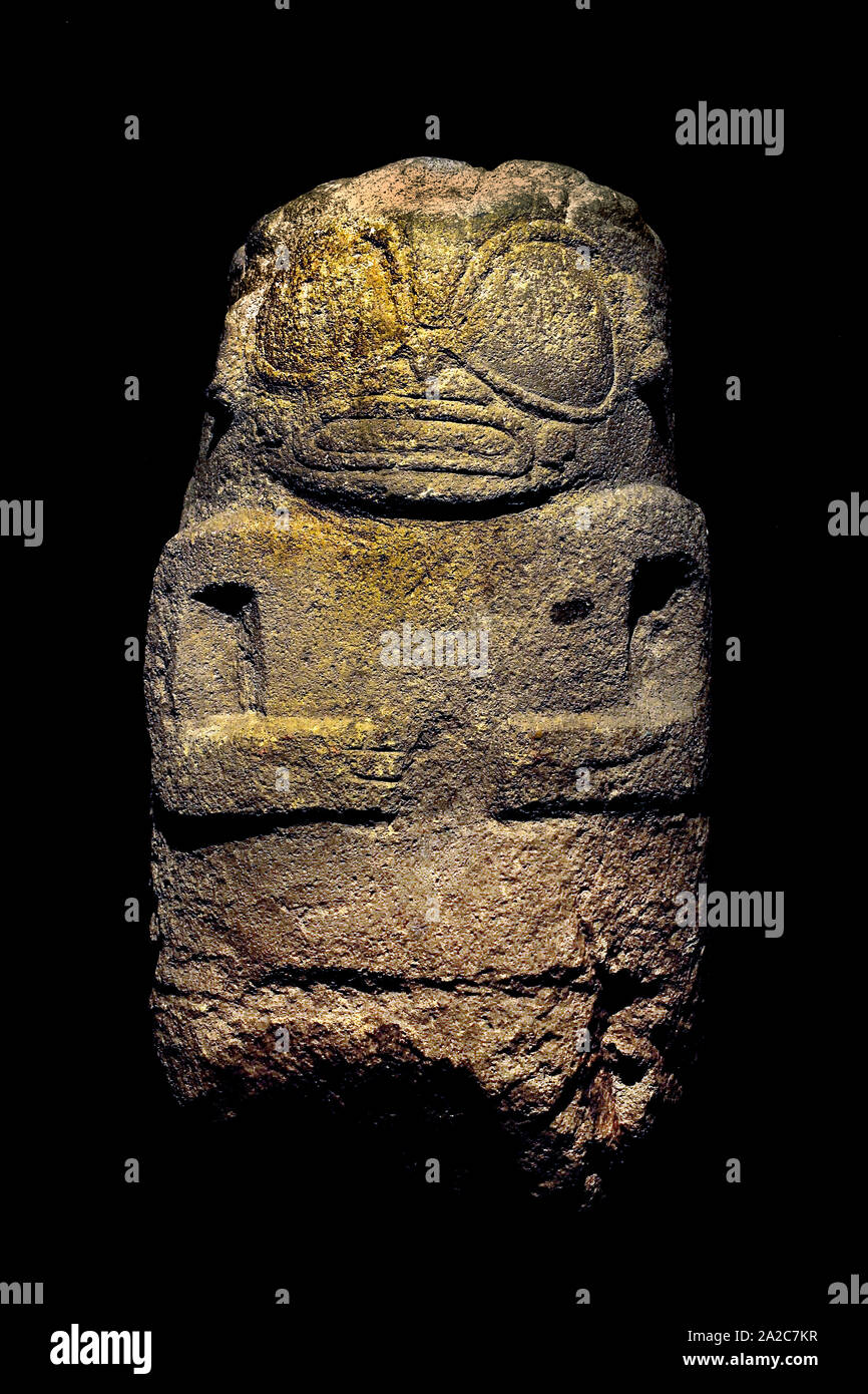 Anthropomorphic Sculpture from Tiki - Oceania - Polynesia - French ...