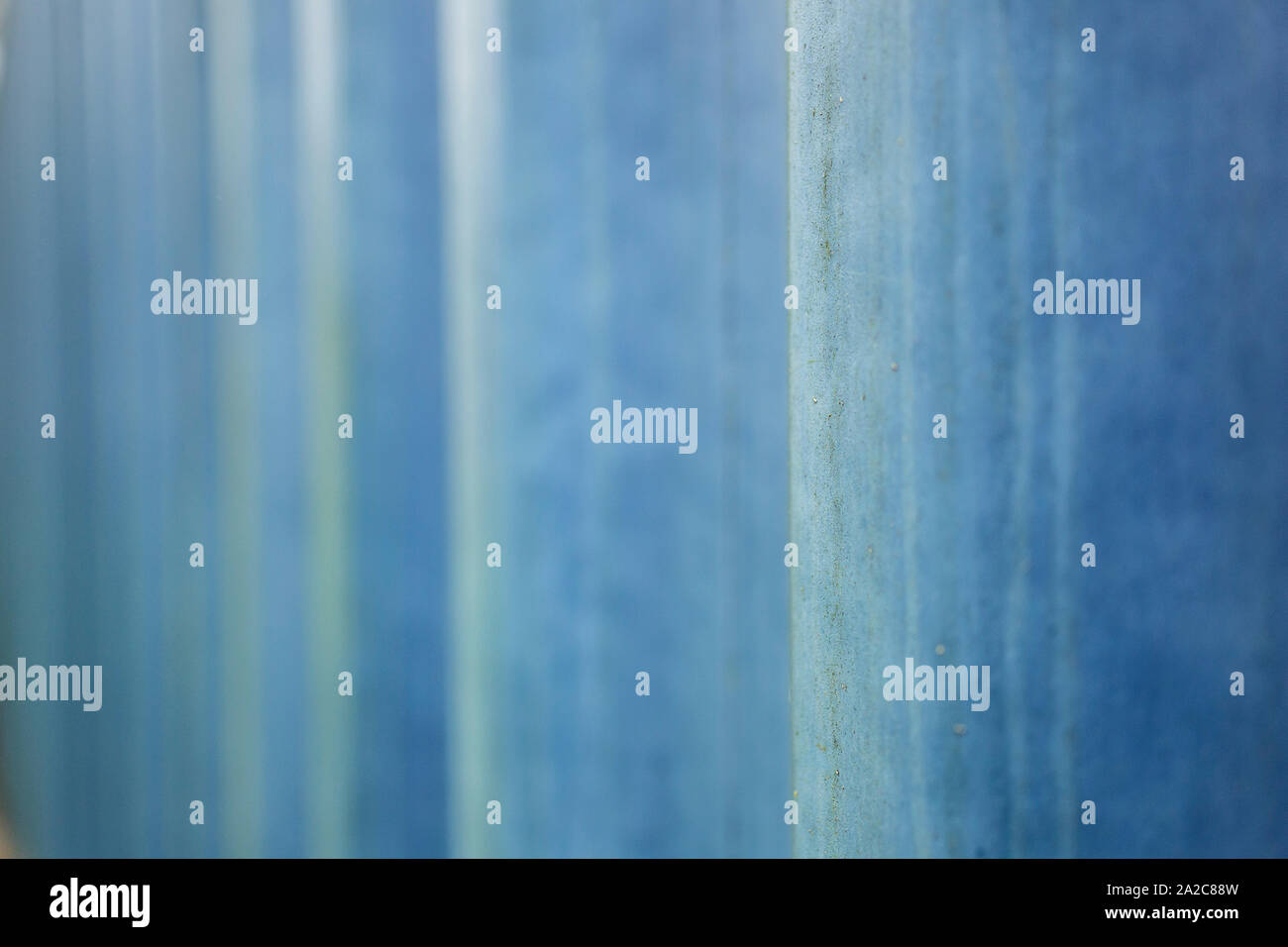 Blue container metal wall Stock Photo - Alamy