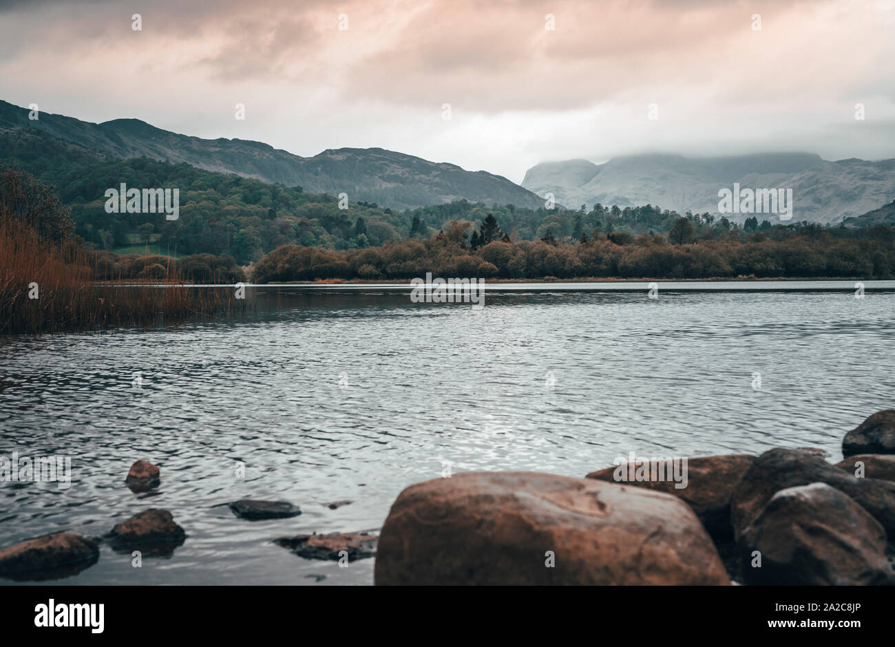 Looking out across the lake district hi-res stock photography and ...