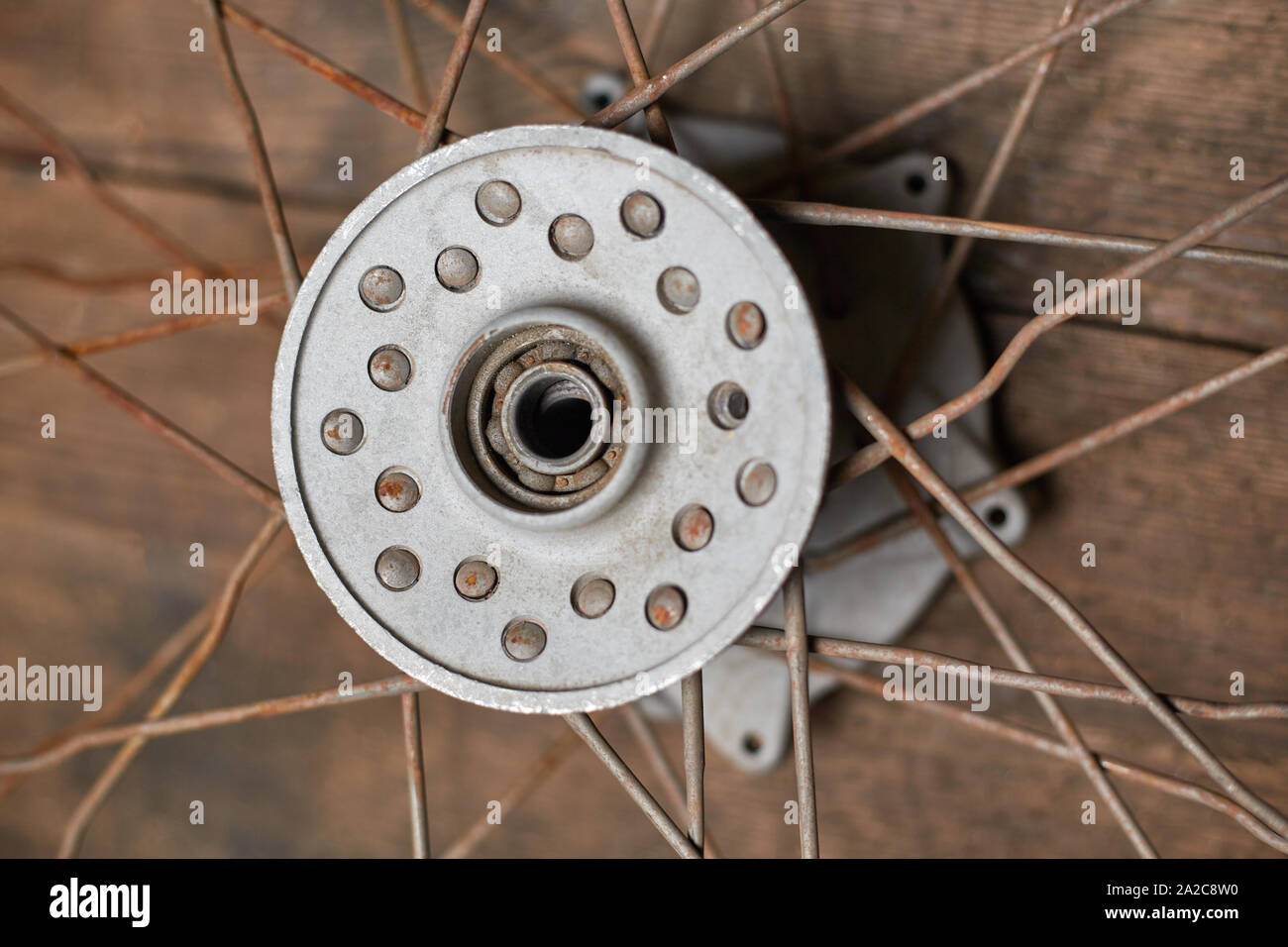 Old rusty motorcycle hi-res stock photography and images - Alamy