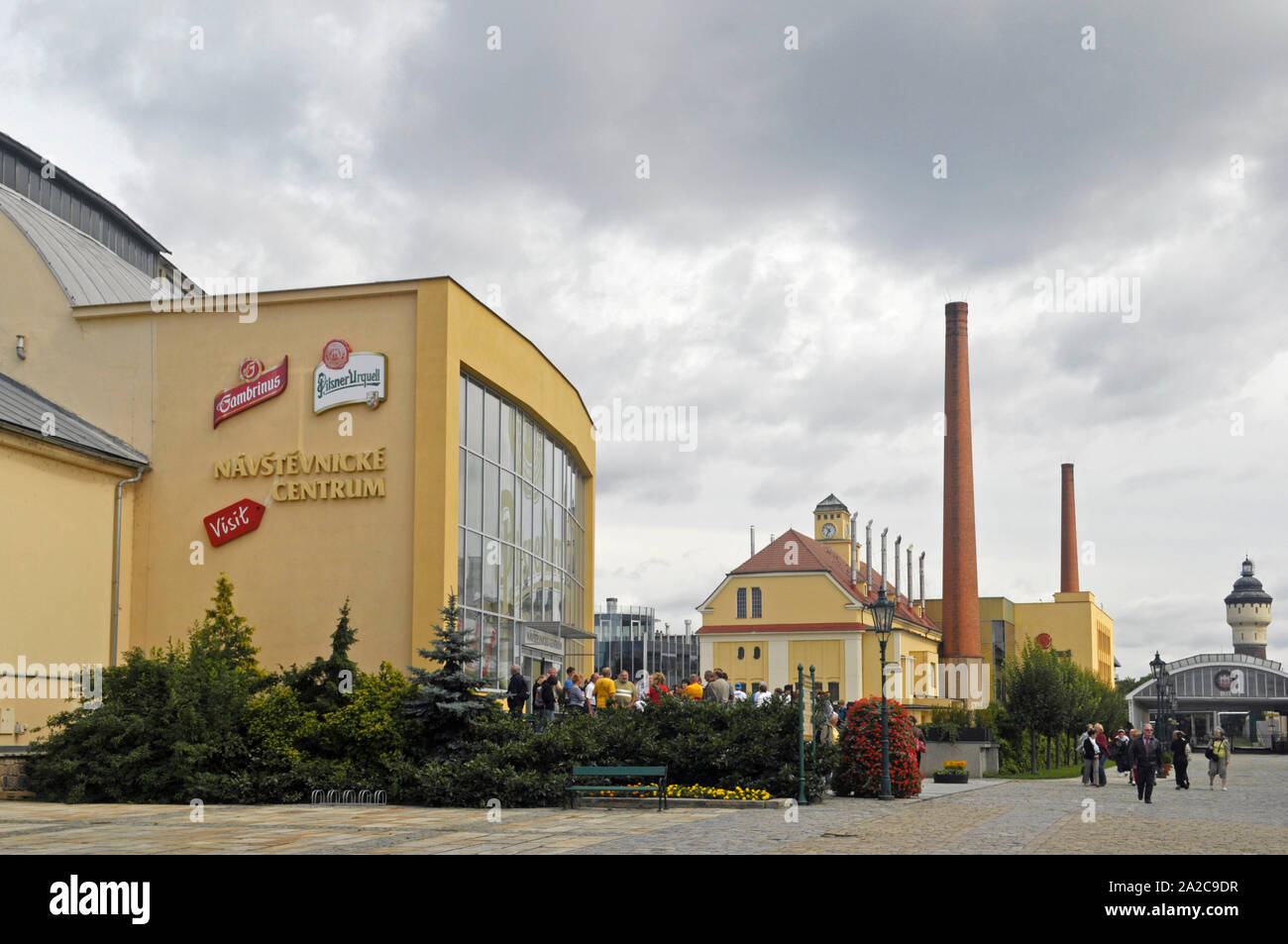 Pilsner Urquell Brewery and museum, Plzen, Czech Republic Stock Photo ...