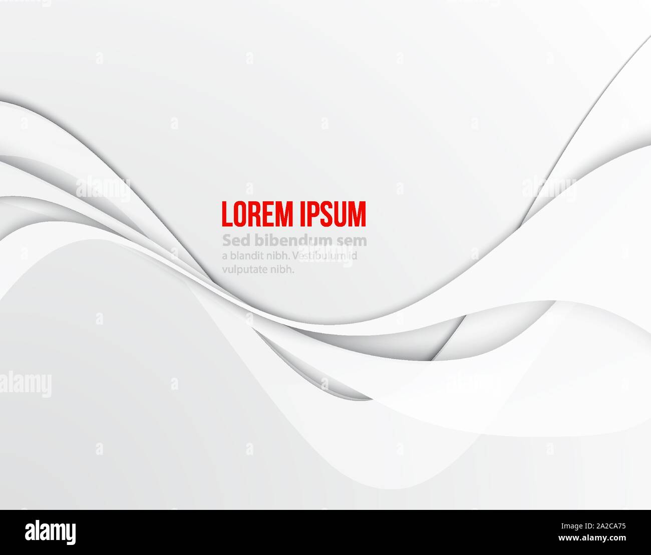 White elegant business background. Vector illustration. Minimal design ...