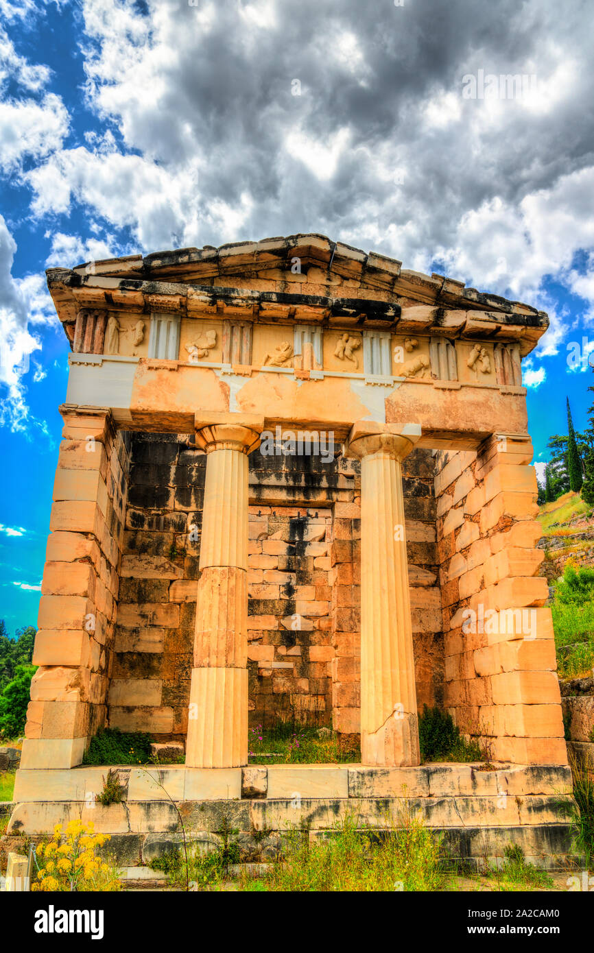 Historic ancient greek treasury hi-res stock photography and images - Alamy