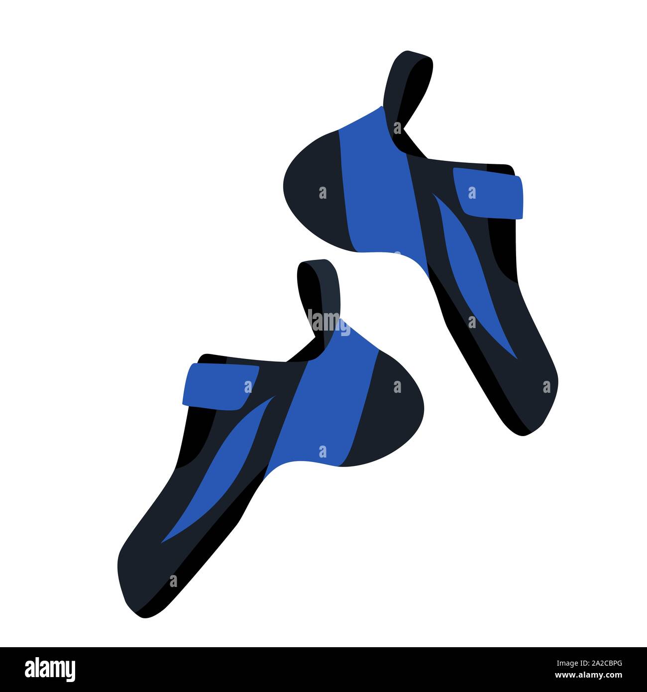Climbing shoes pair Stock Vector Image & Art - Alamy