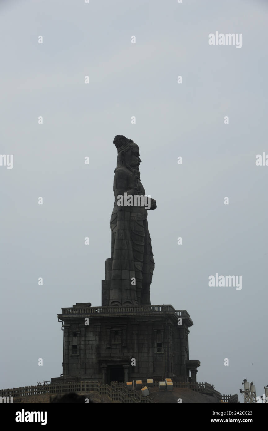 Kanyakumari, Tamil Nadu, india, Southeast Asia - The Thiruvalluvar ...