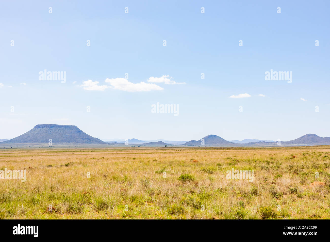 Rural Grassland Farming Area of the Karoo Semi-desert in South Africa ...