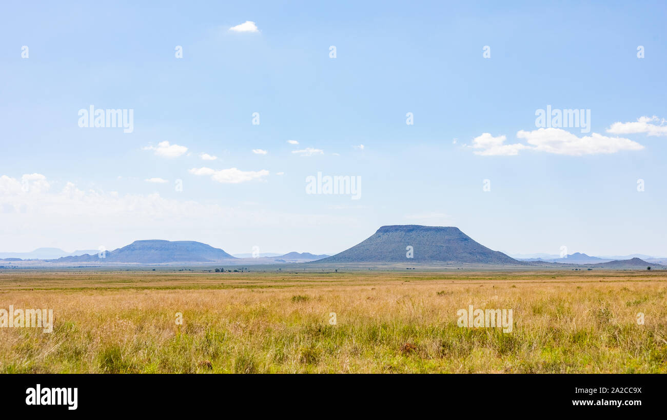 Rural Grassland Farming Area of the Karoo Semi-desert in South Africa ...