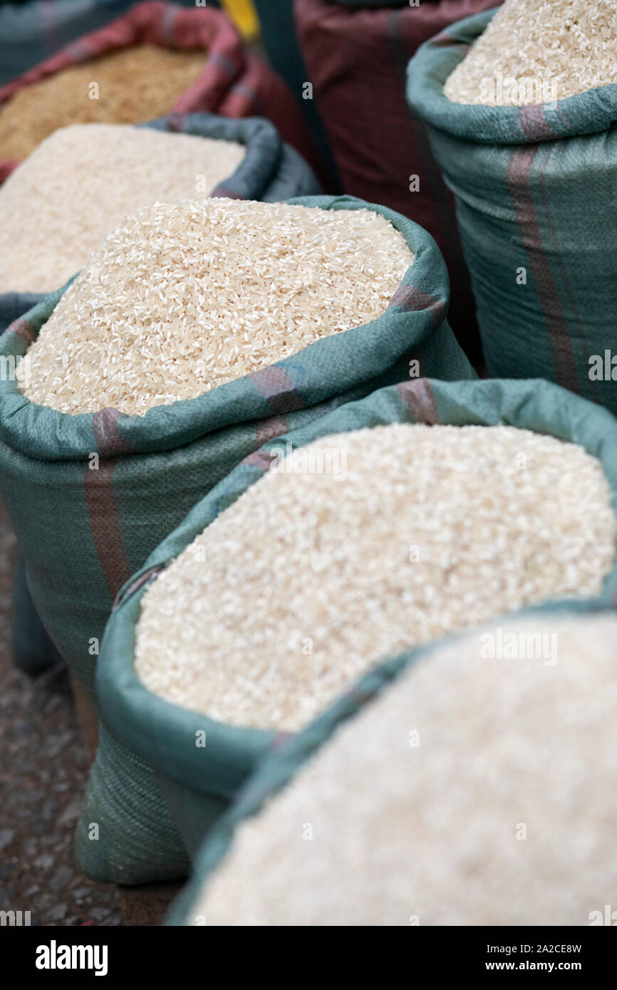 Sacks of rice hi-res stock photography and images - Alamy