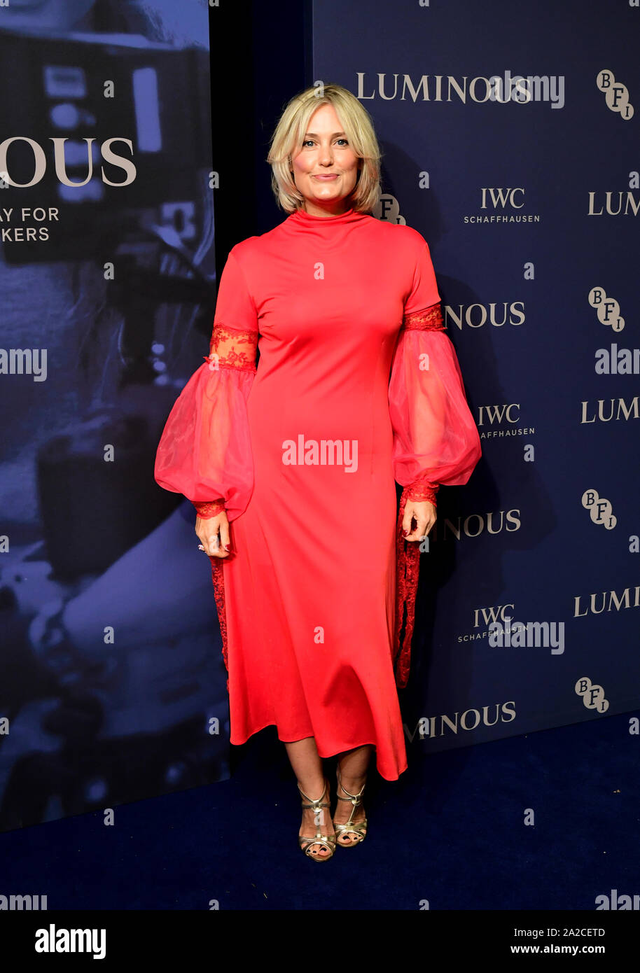 Mika Simmons attending the LUMINOUS Fundraising Gala as part of the BFI ...