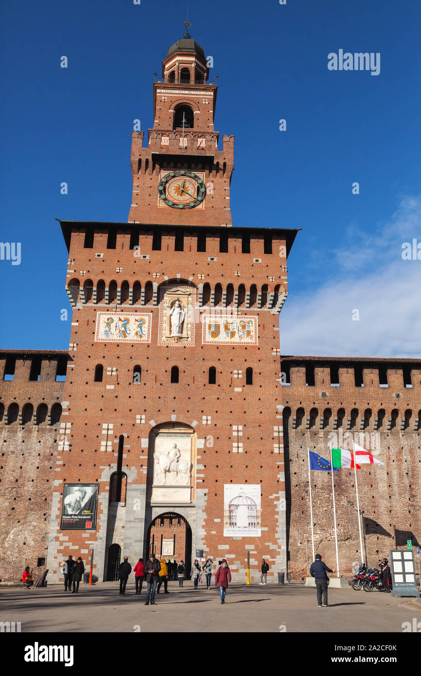 Filarete architecture hi-res stock photography and images - Alamy