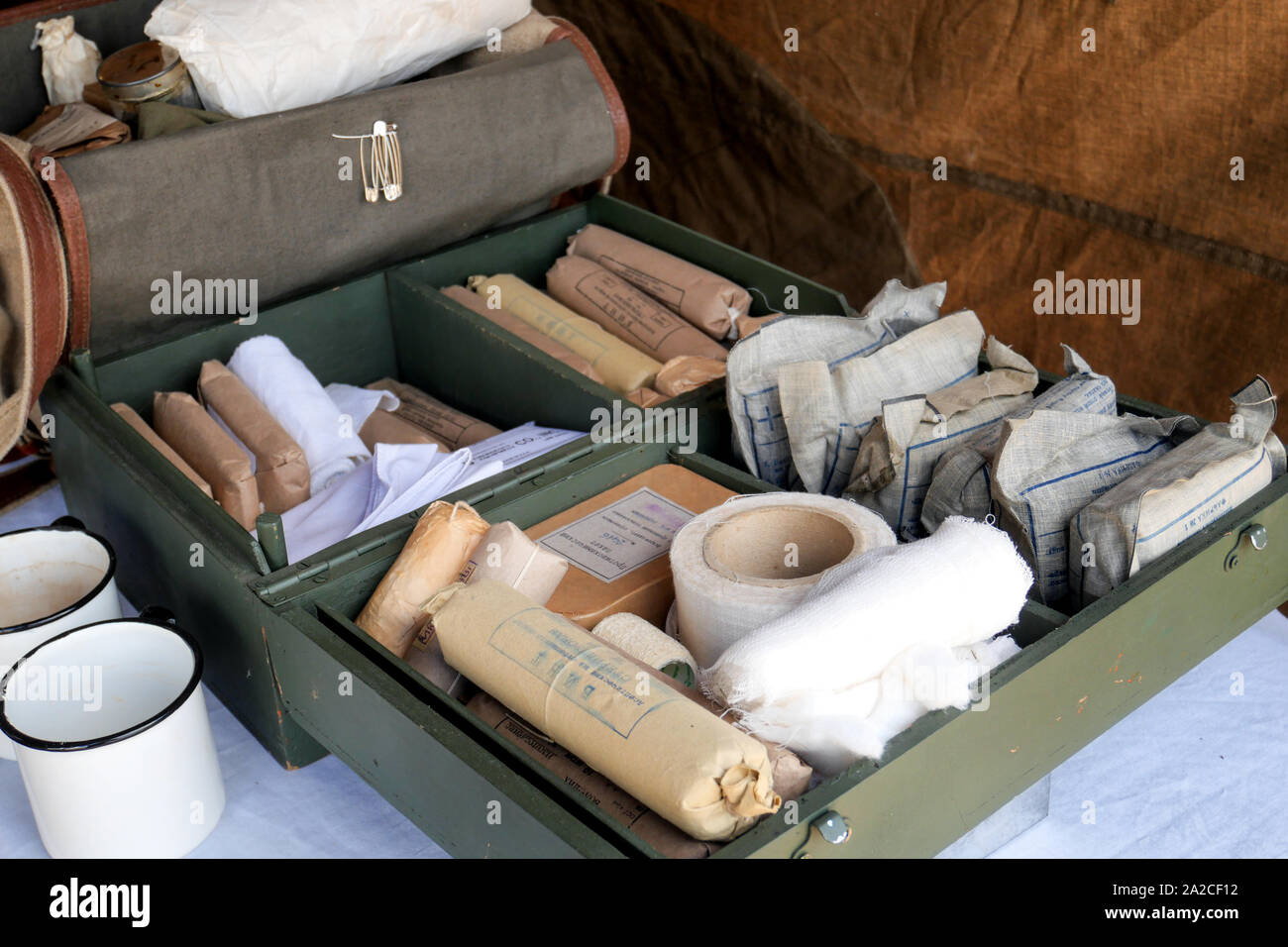 Soviet field hospital hi-res stock photography and images - Alamy