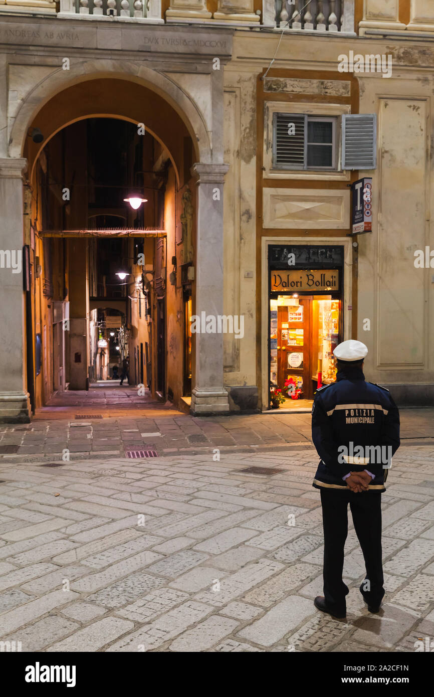 Policeman stands hi-res stock photography and images - Alamy