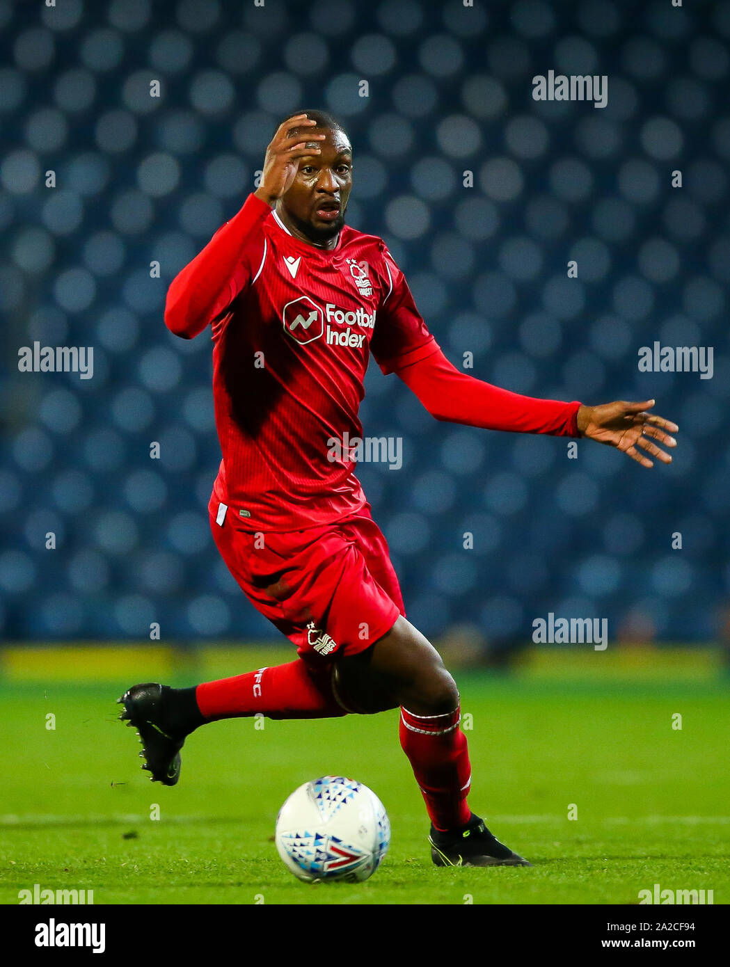 Nottingham Forest's Samba Sow during the Sky Bet Championship match at ...