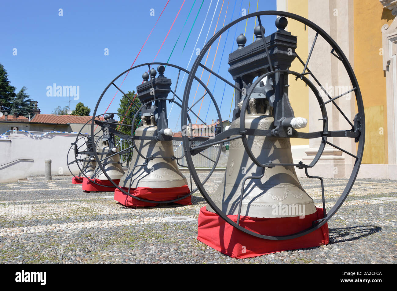 Italy, Ossona, feast of bells Stock Photo - Alamy
