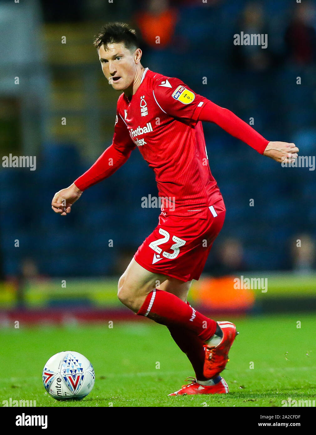 Nottingham Forest's Joe Lolley during the Sky Bet Championship match at ...