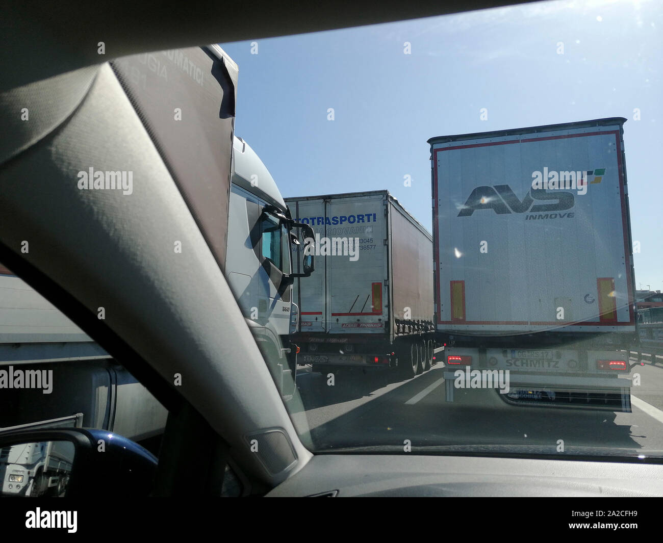 Italy a4 highway hi-res stock photography and images - Alamy