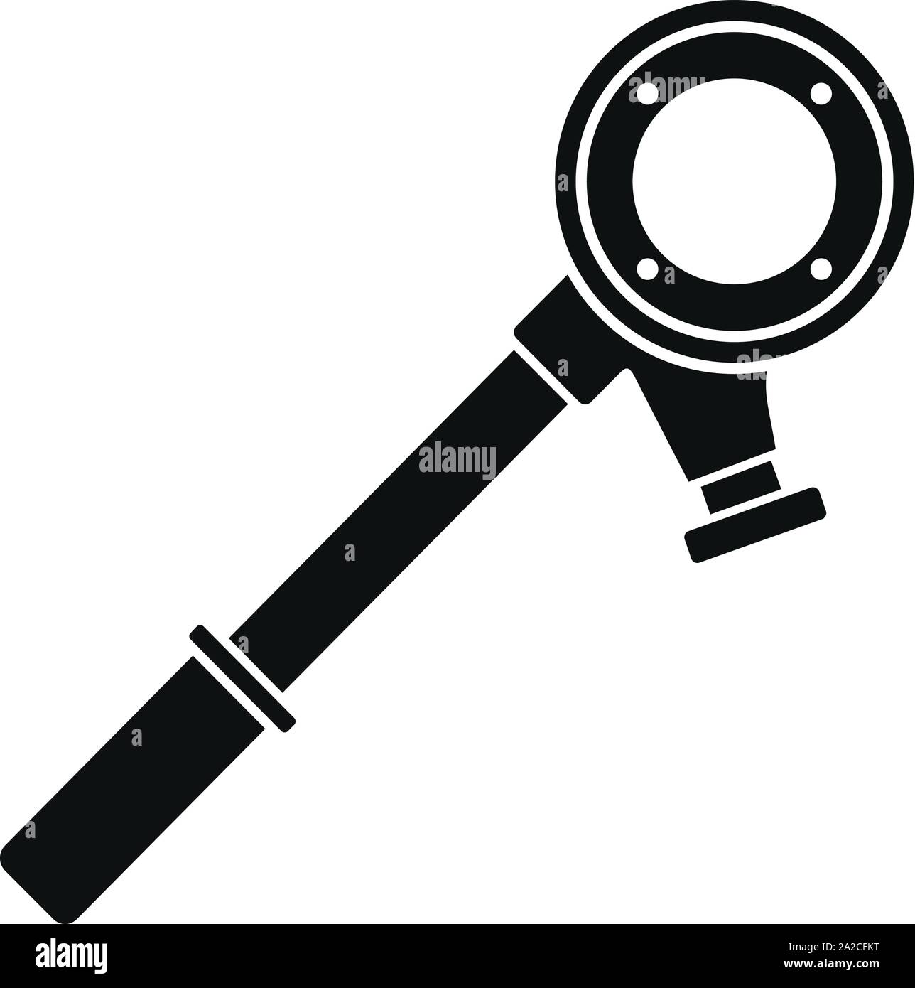 Plumber Tools Vector Plumber Tool Icon. Simple Illustration Of Plumber
