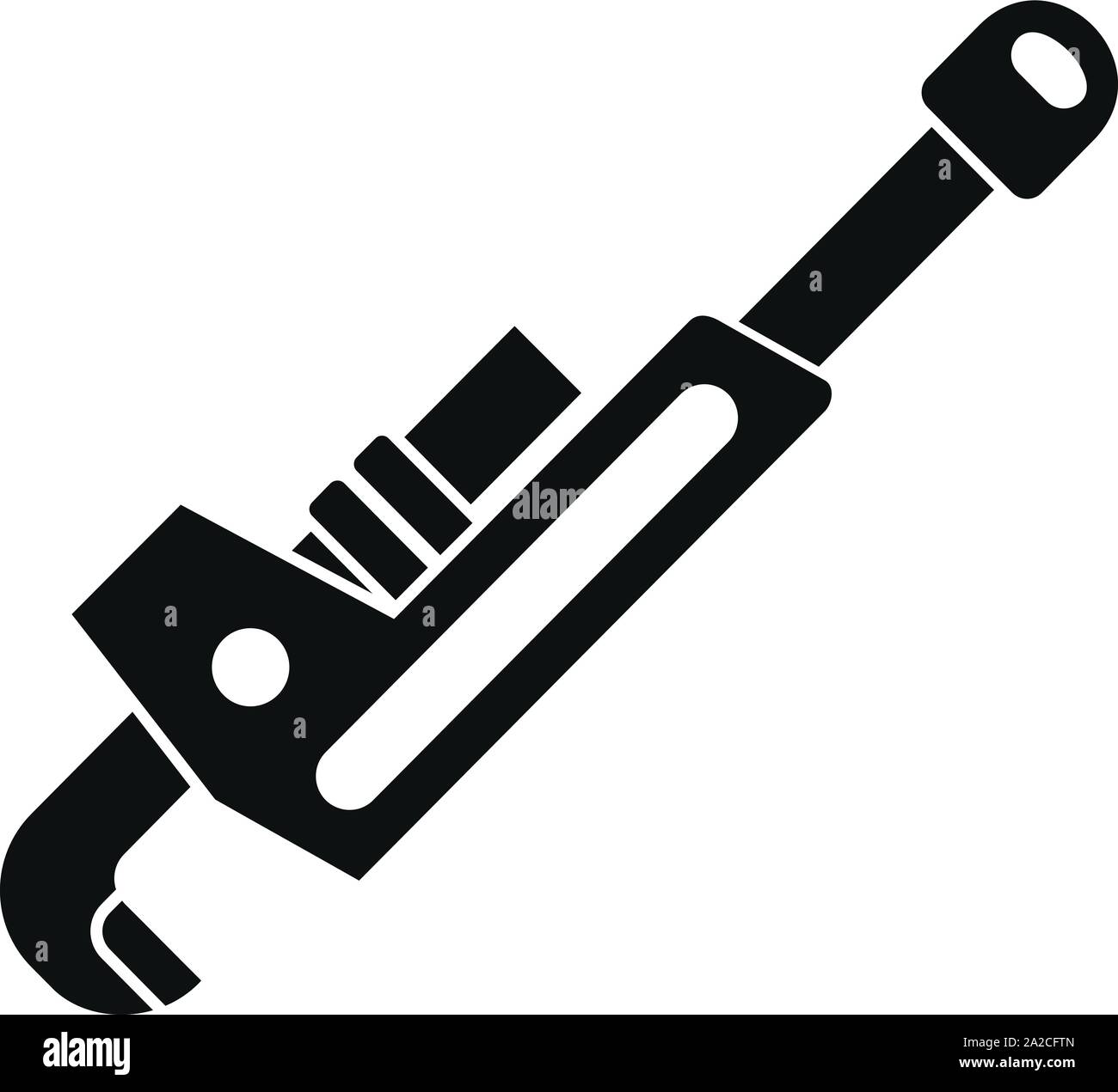 Plumber key icon. Simple illustration of plumber key vector icon for ...