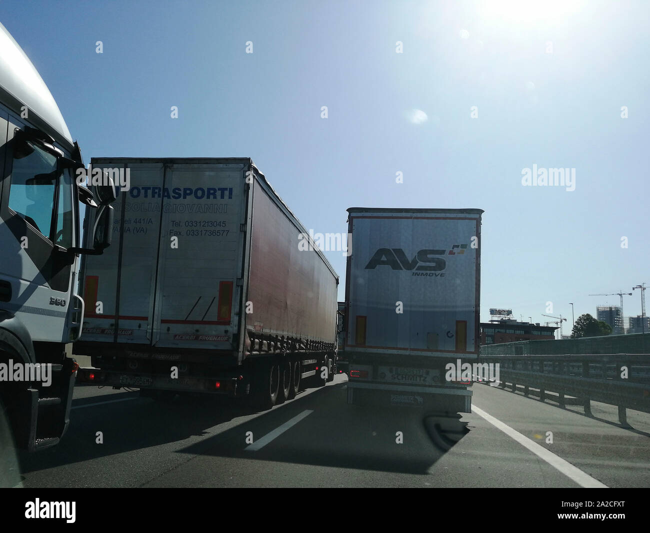 Italy a4 highway hi-res stock photography and images - Alamy