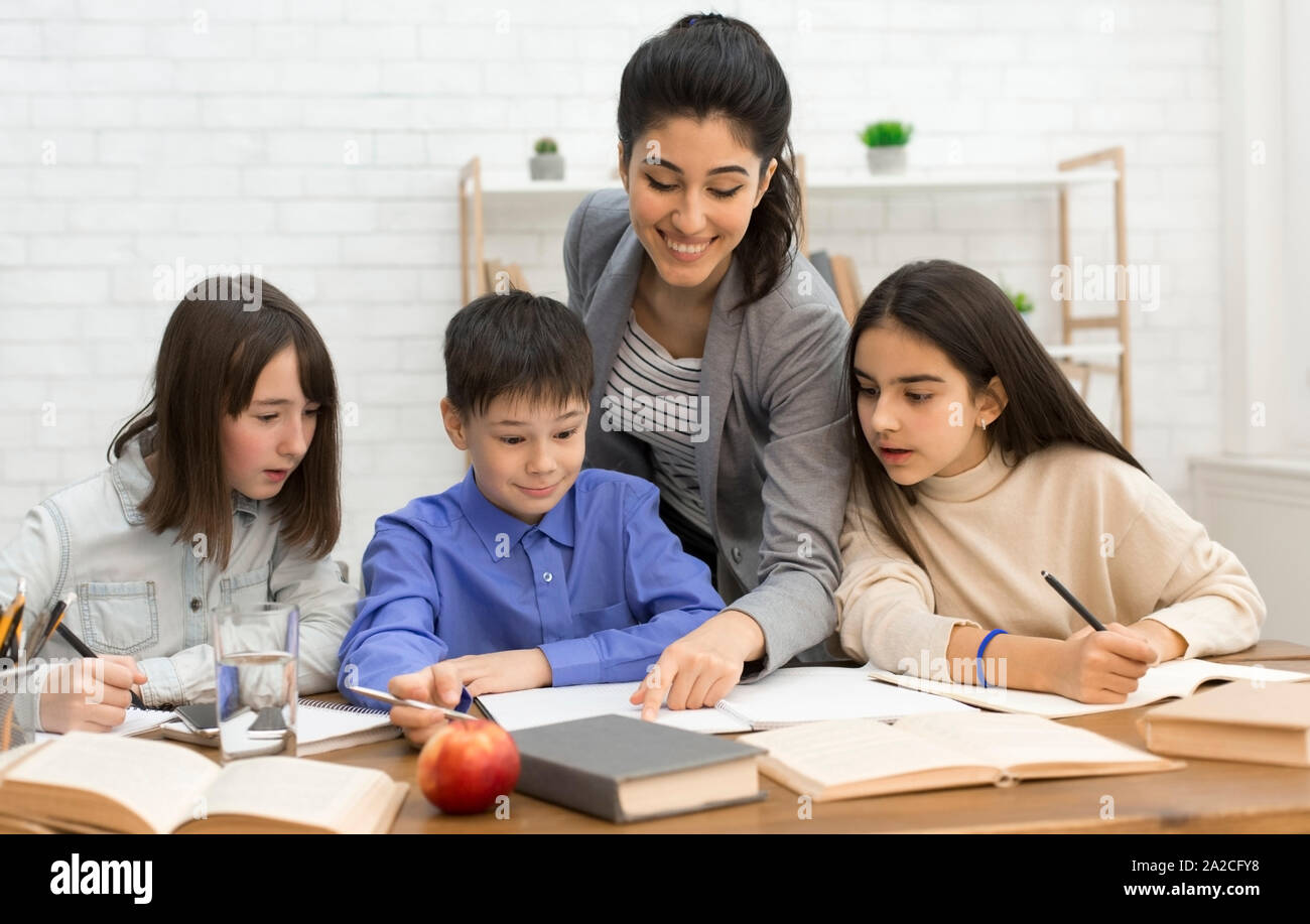 Children math test hi-res stock photography and images - Alamy