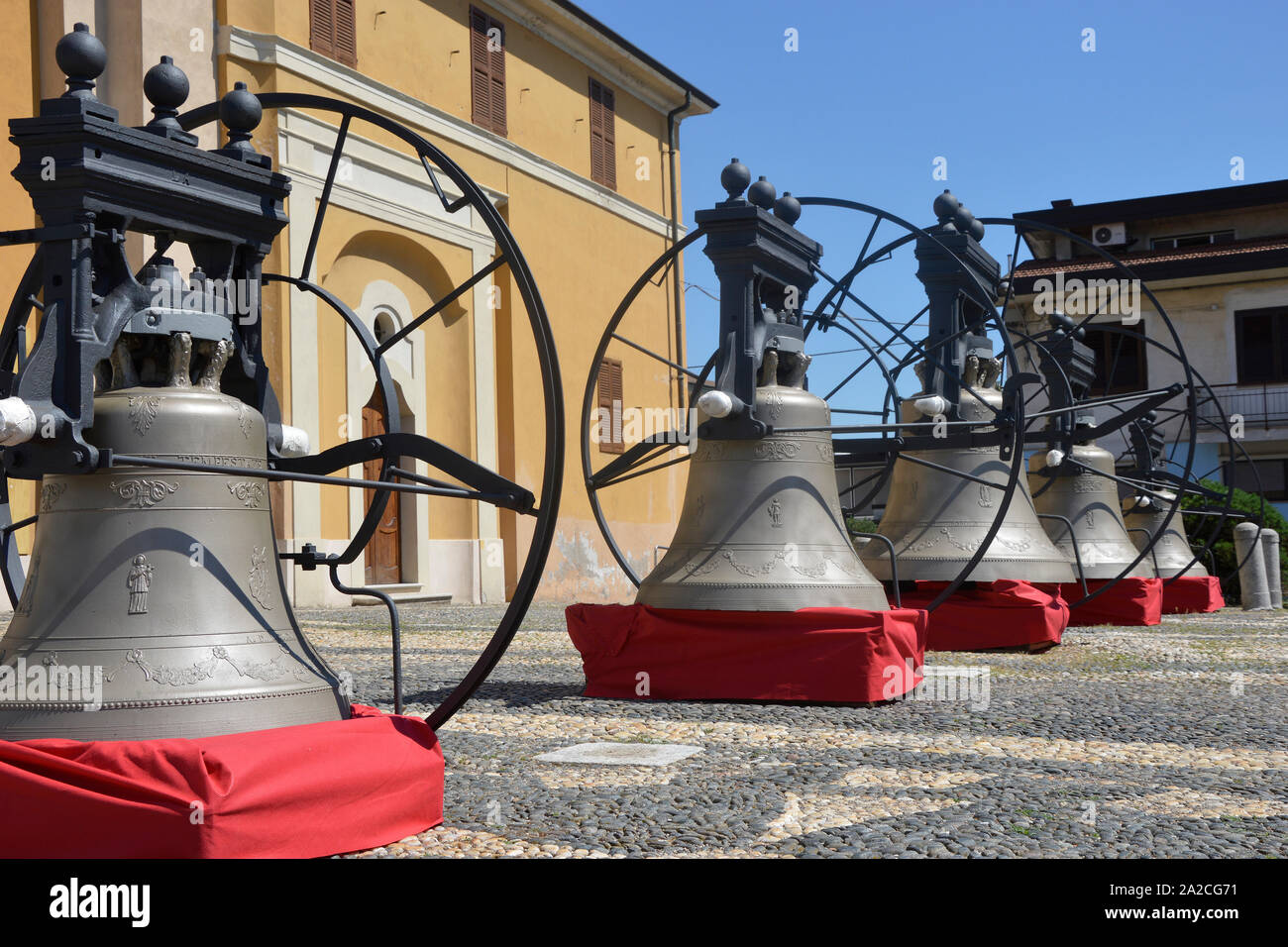 Italy, Ossona, feast of bells Stock Photo - Alamy