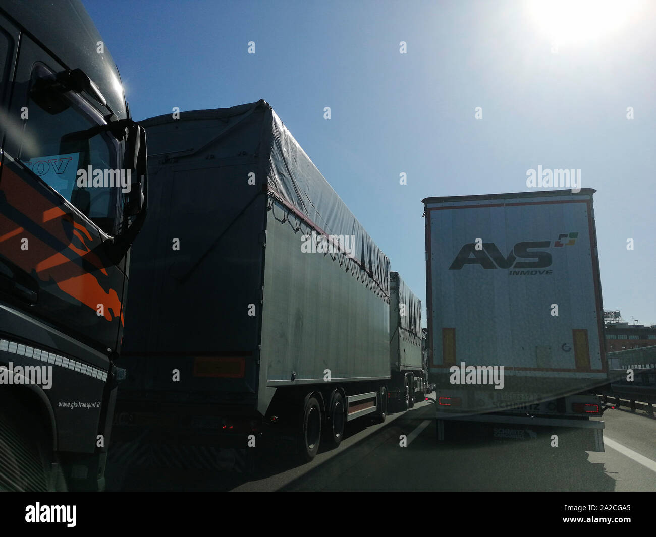 Italy a4 highway hi-res stock photography and images - Alamy