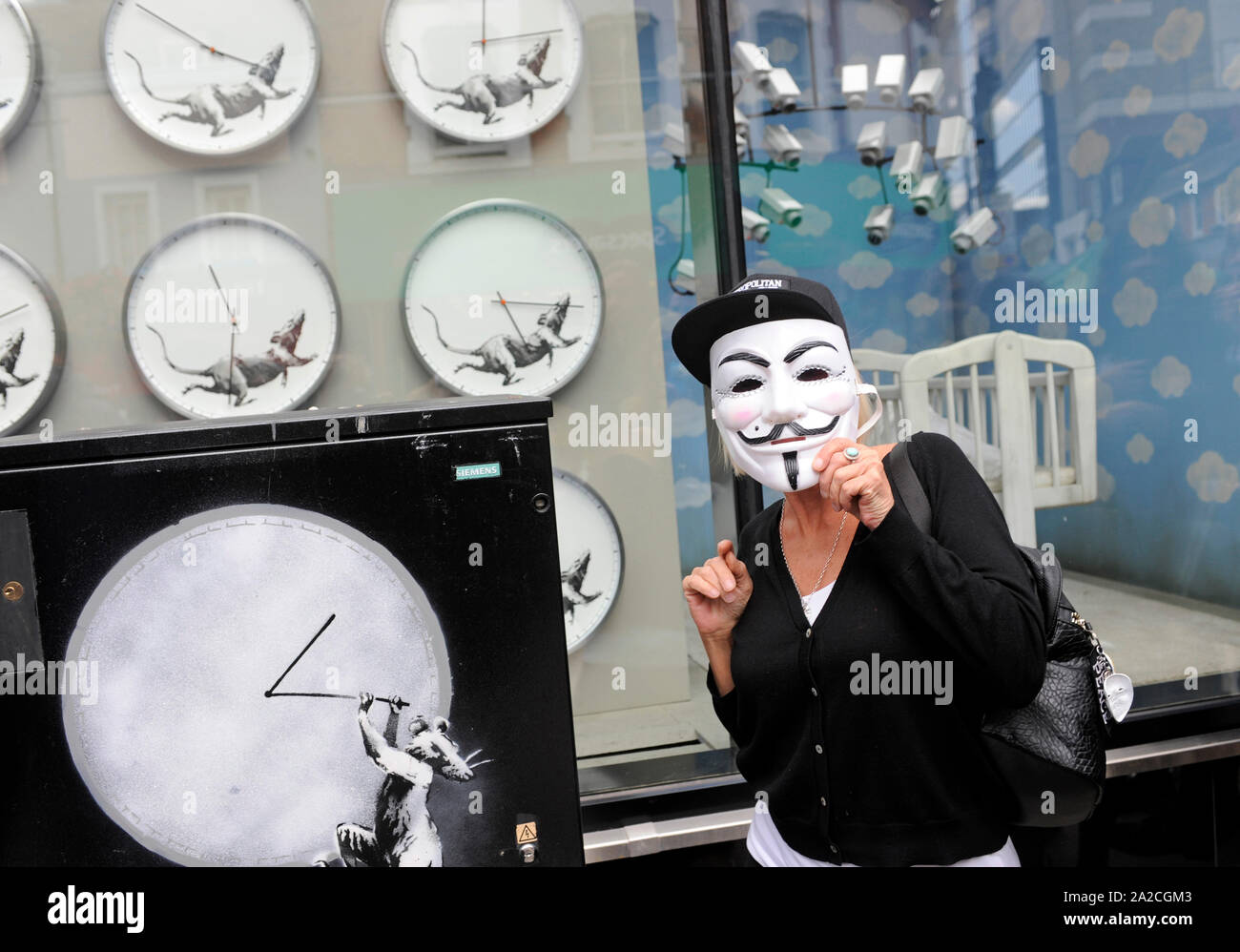 Banksy croydon hi-res stock photography and images - Alamy