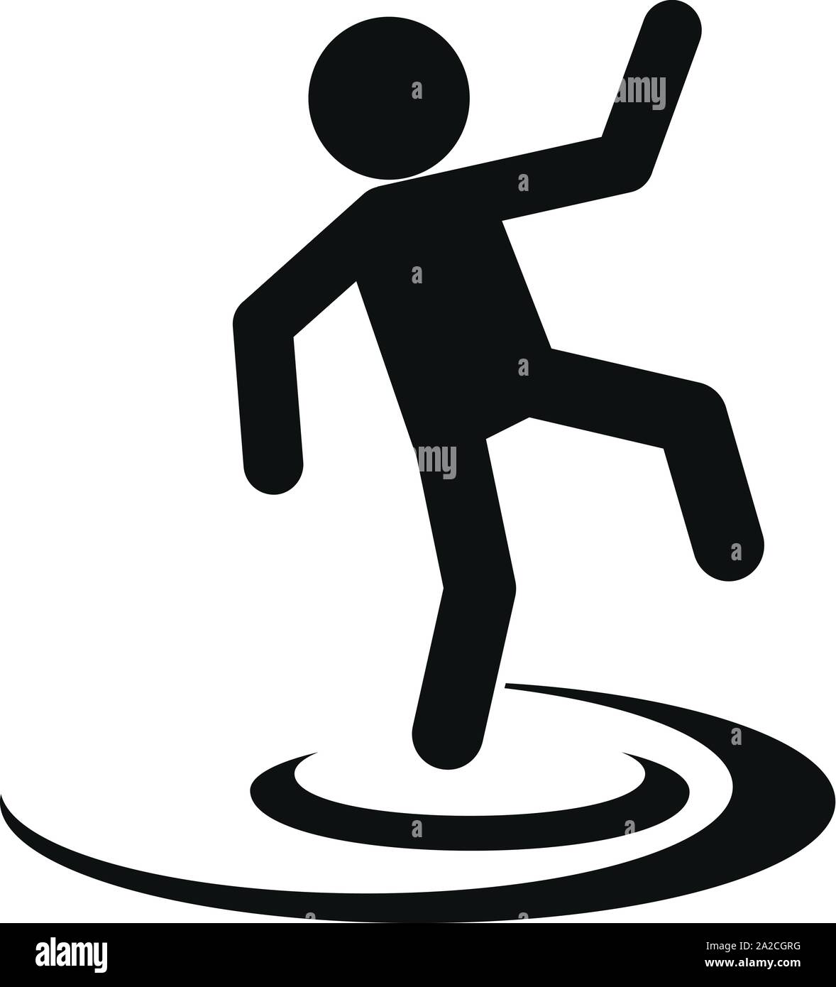 Flood warning under water Stock Vector Images - Alamy