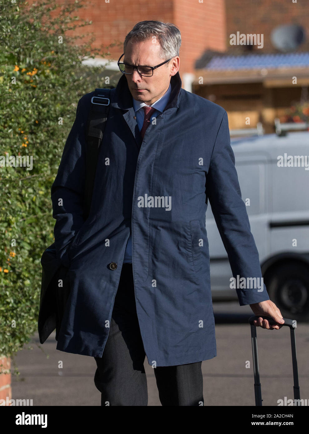 Gerard Boyle QC arrives at Centenary House in Crawley, where nine ...
