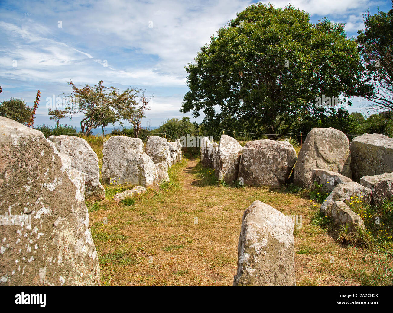 Neolithic grave Dolmen du Couperon Jersey Channel Island, United ...