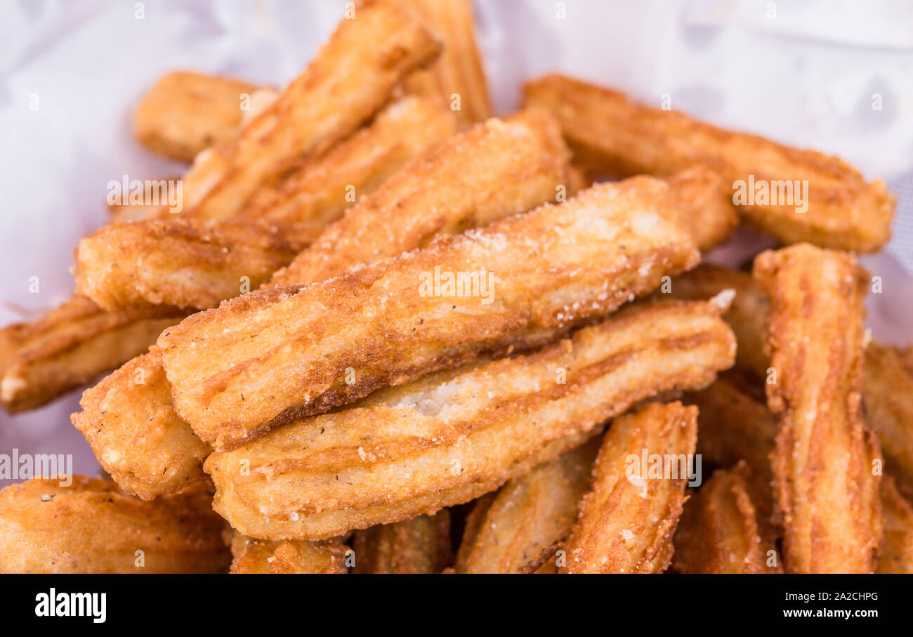 Churros at the street food market hi-res stock photography and images ...